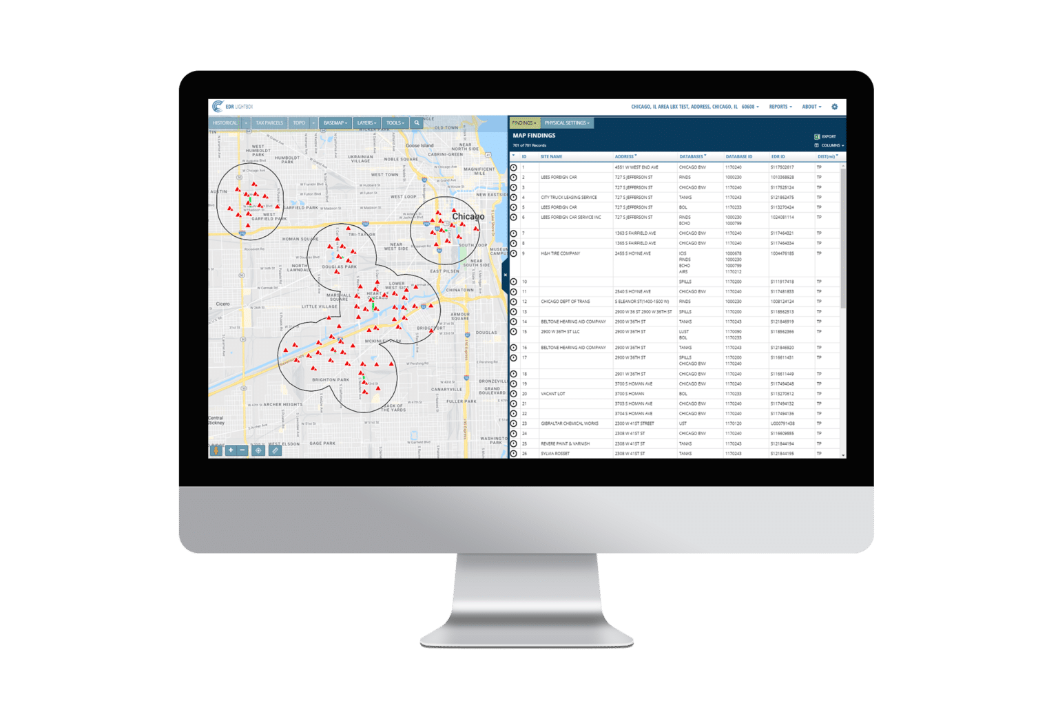 EDR® - Due Diligence & Historical Data Resources | LightBox