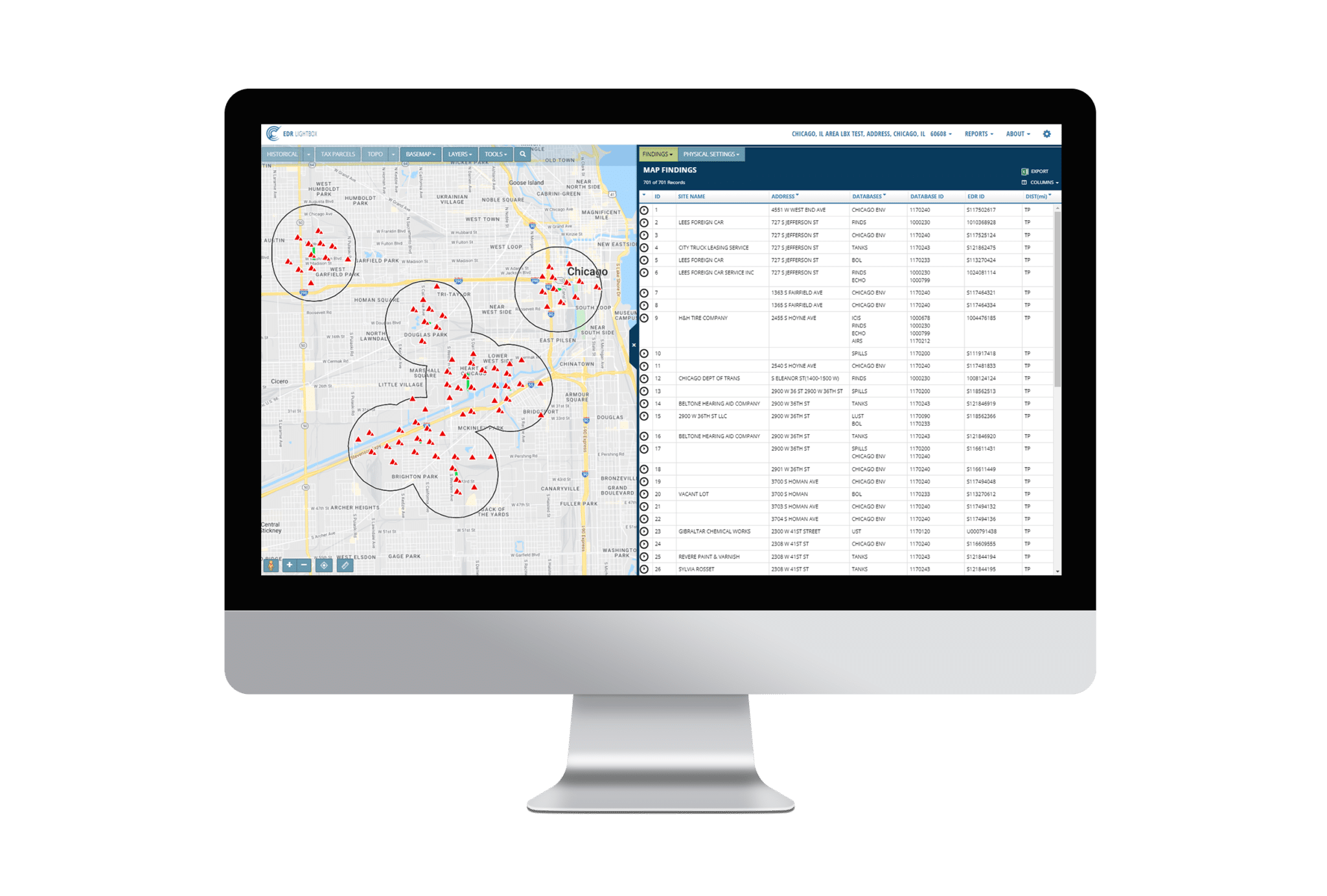 EDR® - Due Diligence & Historical Data Resources | LightBox