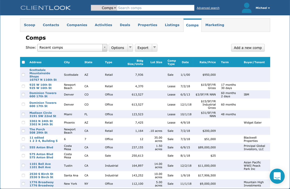 Commercial Real Estate CRM Software | ClientLook®