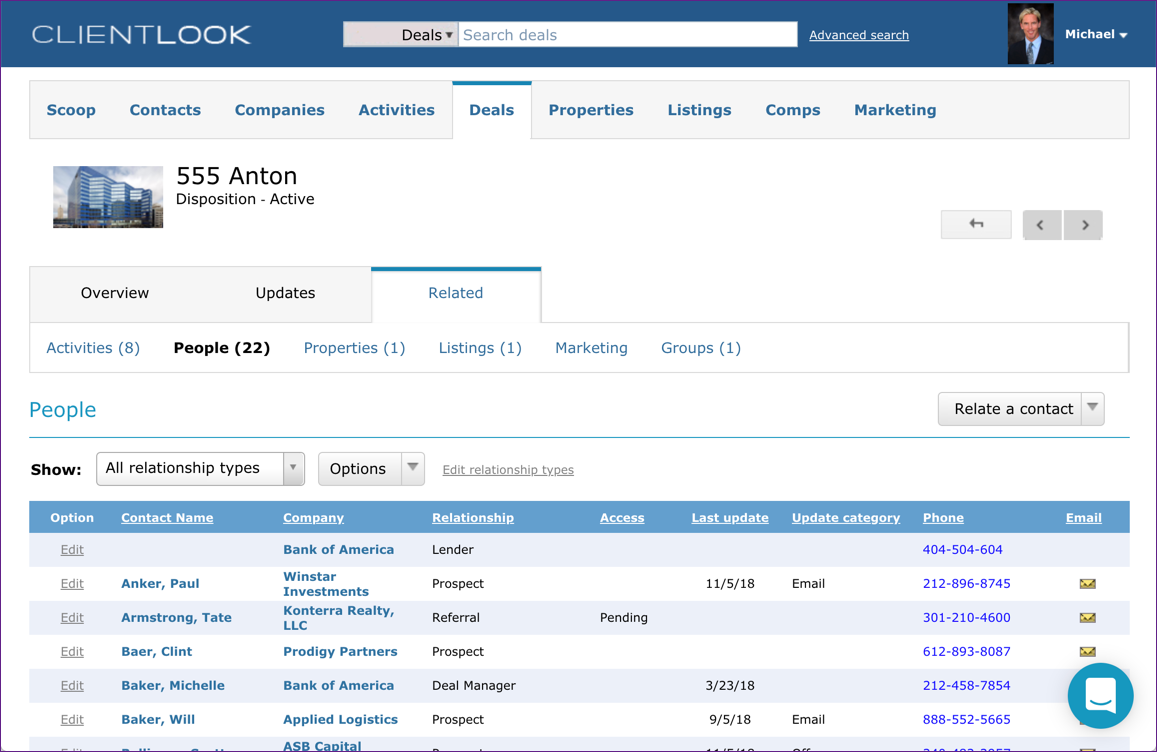 Commercial Real Estate CRM Software | ClientLook®